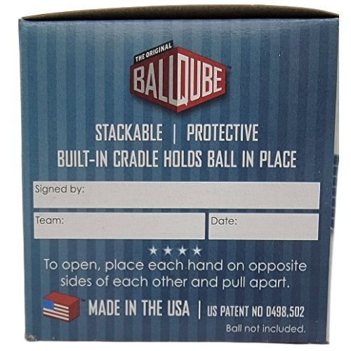 Baseball Display Cube – Clinton LumberKings Store